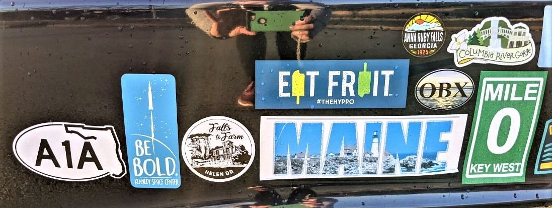 I Got a New Car! (and farewell to a fine bumper sticker collection ...