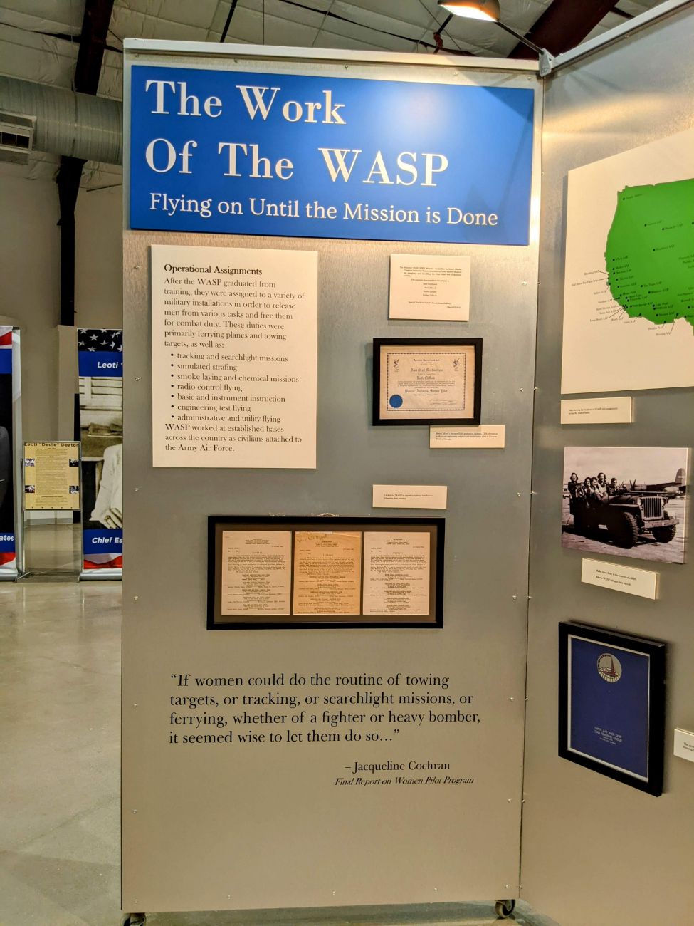 National WASP WWII Museum - Roadtrips & Rollercoasters